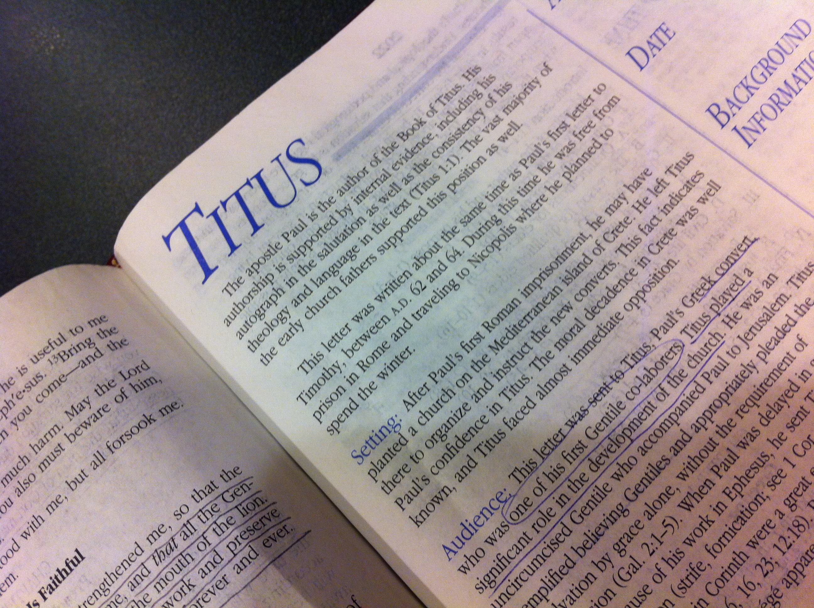 Peace Spoken to My Vain Humanity Through Titus Chapter 2 - JenniferKostick